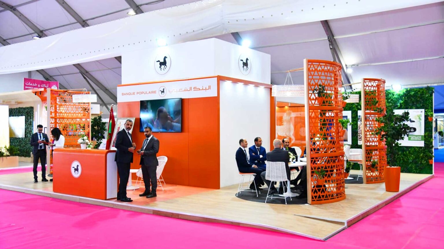 Création et location & fabrication de stands au Maroc – Standing Event