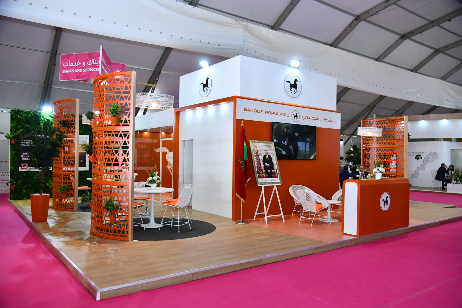 Création et location & fabrication de stands au Maroc – Standing Event